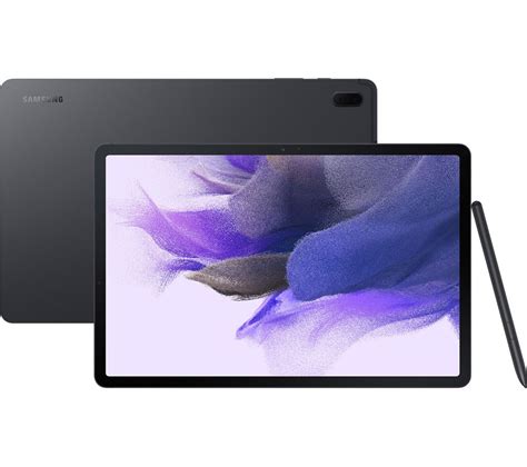 Buy Samsung Galaxy Tab S7 Fe 12 4 5g Tablet 64 Gb Mystic Black