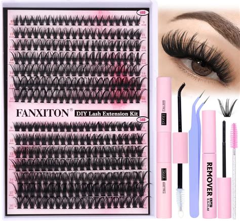 Heathers Lux Diy Eyelash Lash Extension Kit Lash Clusters