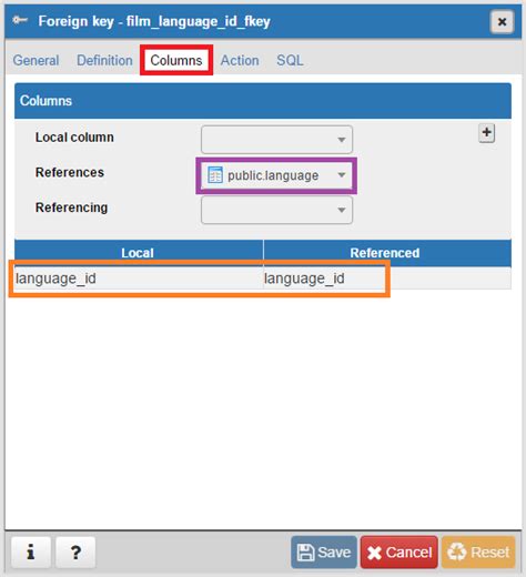 how to view table foreign keys fks in pgadmin pgadmin tutorials