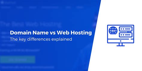 domain name vs web hosting what s the difference