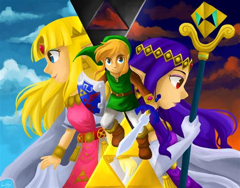 The Legend Of Zelda A Link Between Worlds By Elena114 On Deviantart