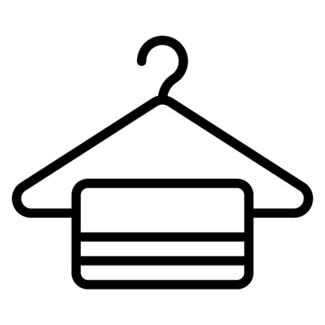 Premium Vector Towel Hanger Vector Illustration