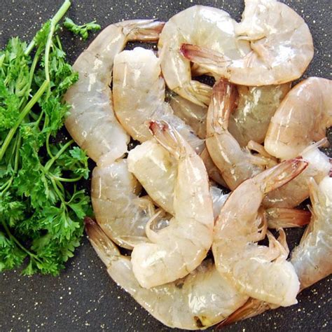 Raw Wild Caught U S Gulf Shrimp Shell On Caudles Catch Seafood