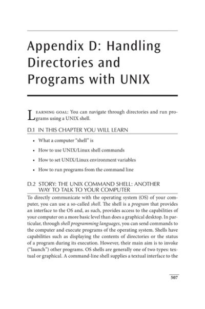 appendix d handlingdirec