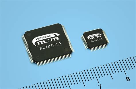 renesas electronics announces the rl78 d1a group of single chip