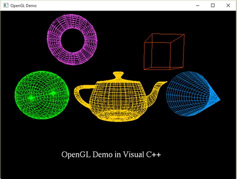 getting started with opengl in visual c