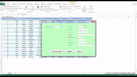 tutoriel vidéo pour comprendre le code vba utilisé dans le