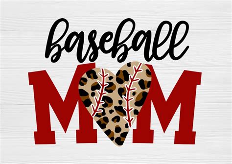Baseball Mom Svg Baseball Svg Mom Life Svg Cheer Mom Svg Etsy
