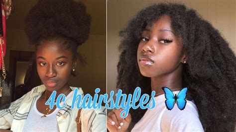 🥵👑4c Natural Hairstyles Compilation 👑🥵 Youtube