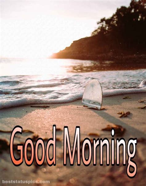 101 Good Morning Hd Images With Sea Seashore And Beach Best Status Pics