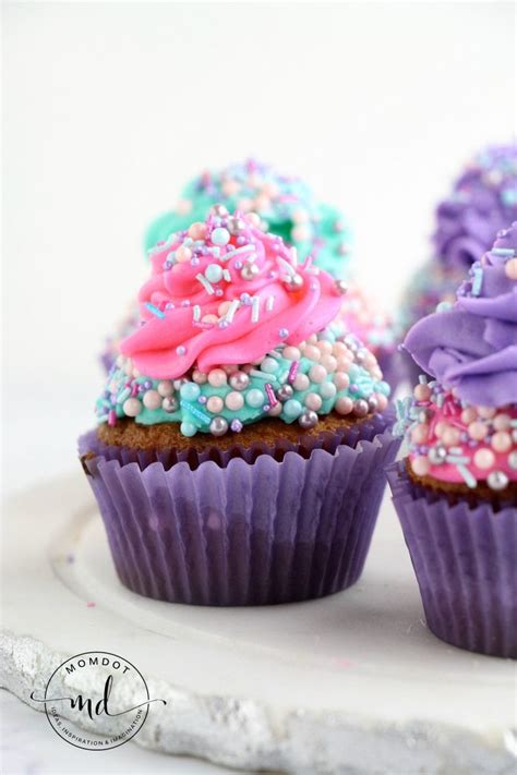 Mermaid Cupcake Recipe With Chocolate Tail Toppers
