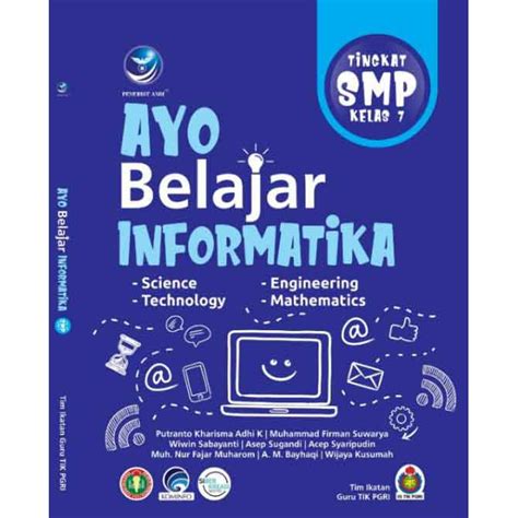 buku ayo belajar informatika tingkat smp kelas 7 shopee indonesia