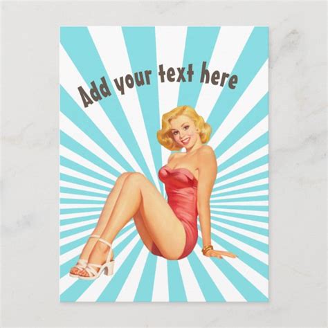Vintage Sexy Postcards No Minimum Quantity Zazzle