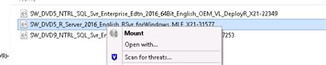 how to mount an iso disk image file
