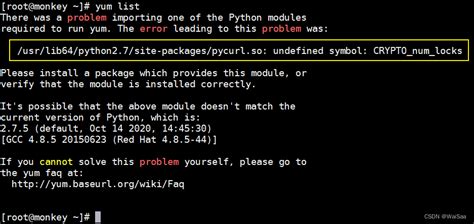 pycurl so undefined symbol crypto num locks csdn博客