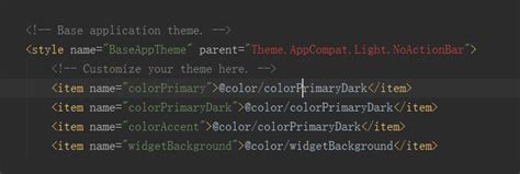 android cannot resolve symbol theme appcompat light noactionbar