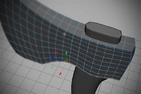 modeling an axe in maya using curves and nurbs lesterbanks