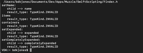 objective c libclang python binding get objc method return value