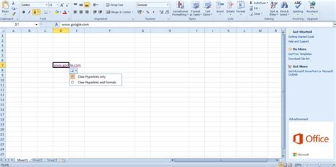 how to instantly remove formatting and hyperlinks from excel