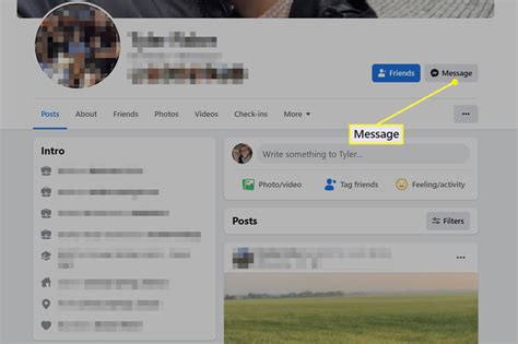Facebook Message Button