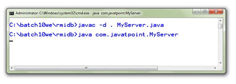 rmi advance java
