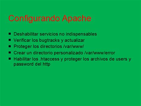 seguridad en apache y php