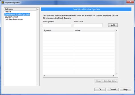 build application with conditional disabled vi s still tries to load