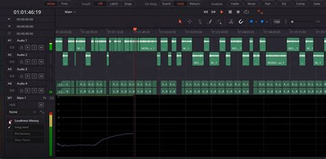 how to normalize audio in davinci resolve