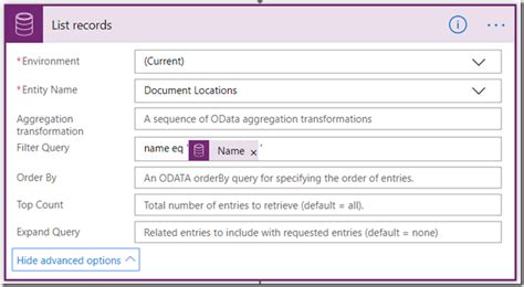 creating custom folder structure for sharepoint integration using flows