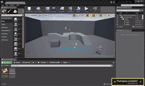 5 package your game unreal engine documentation