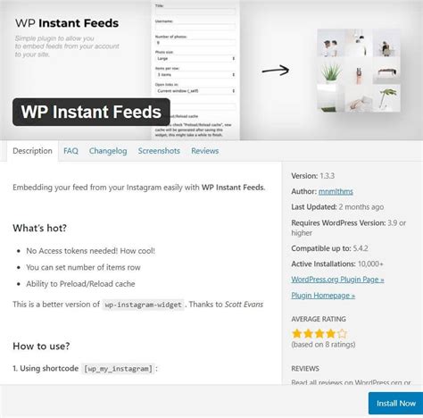 wordpress instagram plug ins embedding your instagram feed in