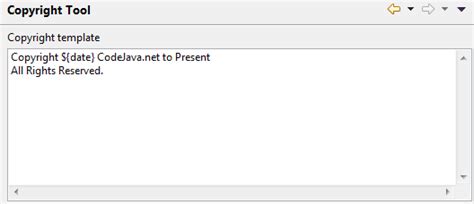 how to add copyright license header for java source files
