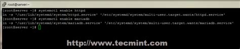 installing lamp linux apache mariadb php phpmyadmin in rhel centos 7 0