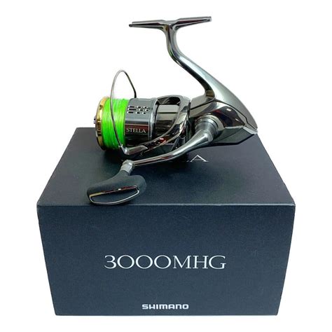 Shimano シマノ スピニングリール 18ステラ 3000mhg 03807 やや傷や汚れあり 1025000008107 リサイクル