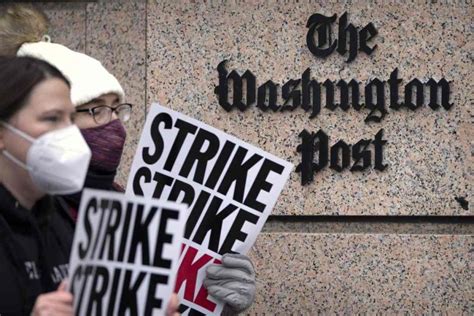 Washington Post Employees Walk Off Job In Massive Labor Protest Gistfest