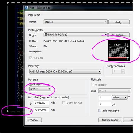 plot page setup autodesk community