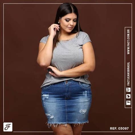 Fact Jeans Moda Plus Size Feminina E Masculina O Melhor Jeans Plus