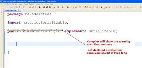 marker interfaces serialization and serialversionuid addicted to java
