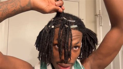 How To Retwist Dreads Yourself Easy {dreadlock Journey} Youtube