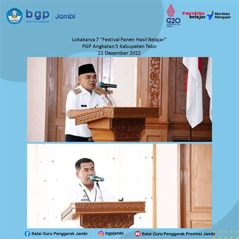 Lokakarya 7 Panen Hasil Belajar Pendidikan Guru Penggerak Pgp