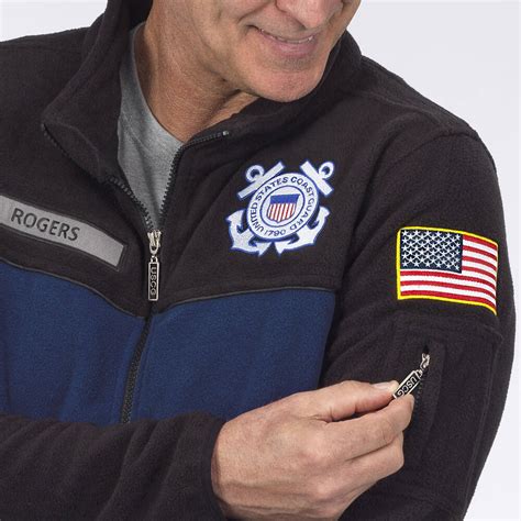 The U S Coast Guard Fleece Jacket