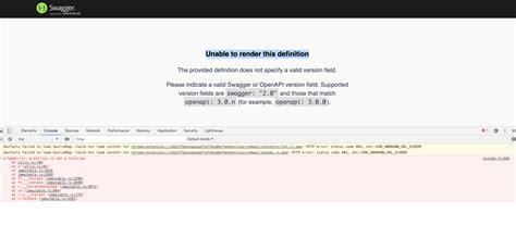 unable to render this definition · issue 187 · scottie1984 swagger ui