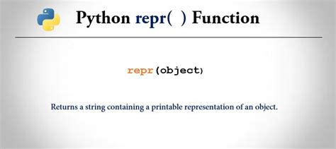 python repr example and explanation trytoprogram