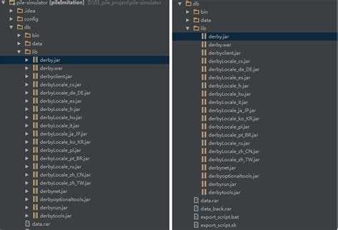 intellij cannot find derby jars stack overflow