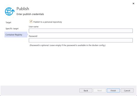 deploy an asp core docker container to docker hub