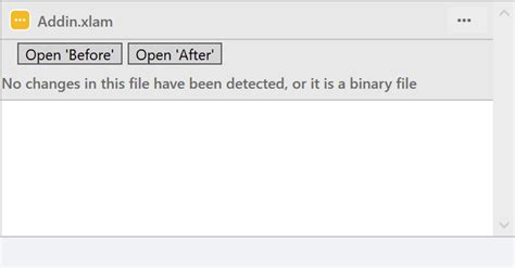 how to diff excel vba code in sourcetree git client