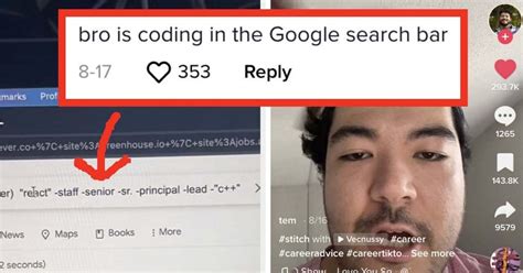 this tiktoker uses boolean search to hunt for jobs