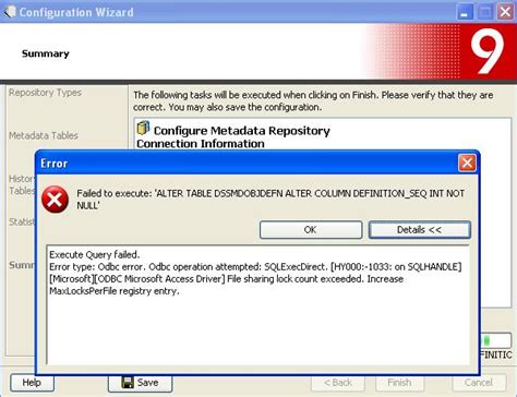 kb31627 file sharing lock count exceeded increase maxlocksperfile
