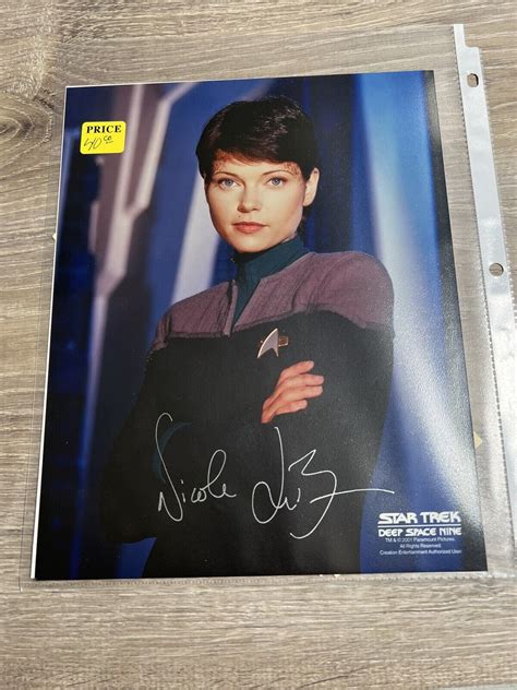 Nicole De Boer Star Trek Deep Space Nine Ds9 Ensign Ezri Dax Rack Box