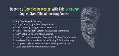 become a certified pentester with super sized ethical